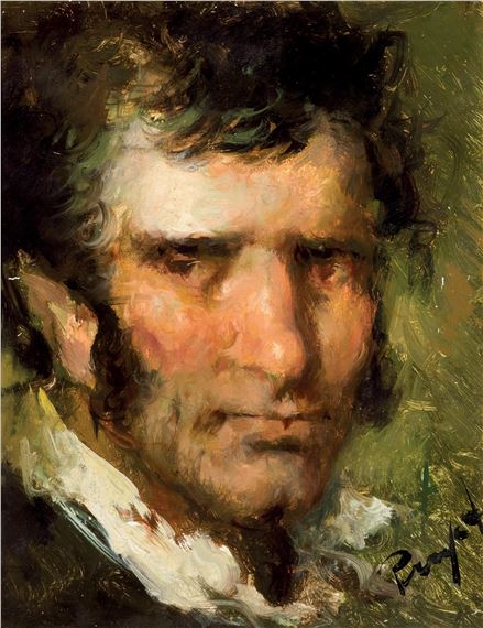 José Puyet | Tres rostros masculinos | MutualArt