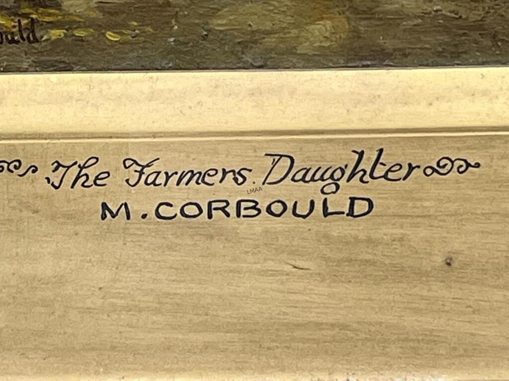 M. Corbould | THE FARMER'S DAUGHTER | MutualArt