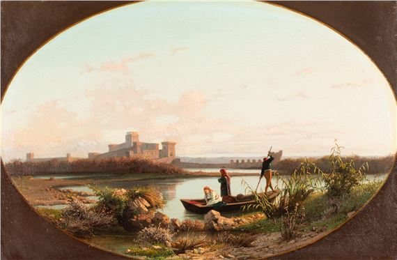 Attilio Simonetti | Return to Mantua (1870) | MutualArt