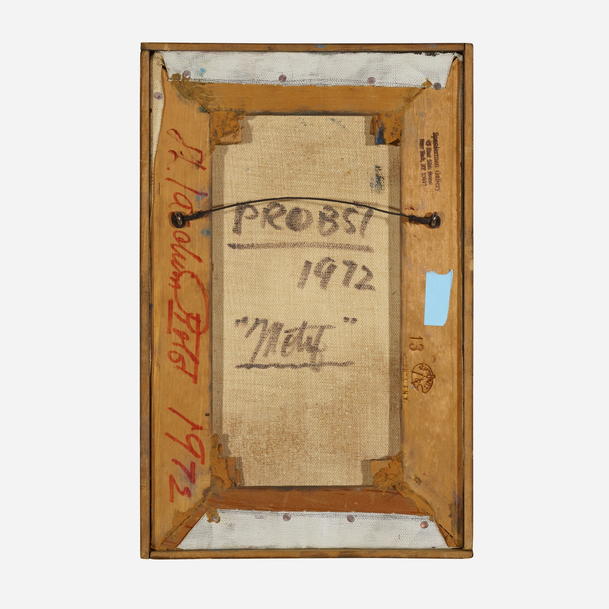 Joachim Probst | Motif (1972) | MutualArt