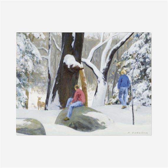 Alexander Farnham | Woodland Encounter | MutualArt
