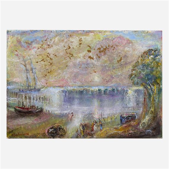 Alfred Nicholson | At the Water's Edge | MutualArt