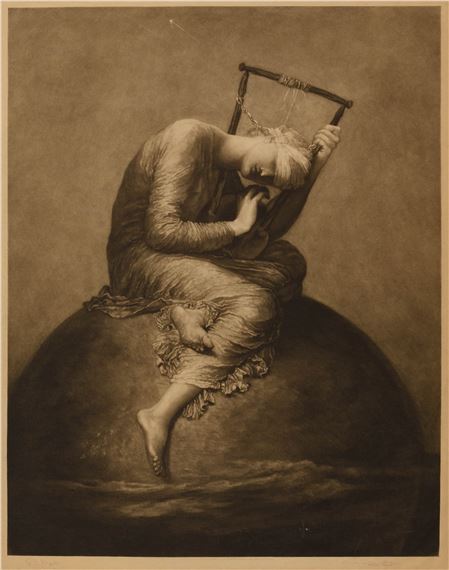 George Frederick Watts | 'Hope', 1901 (1901) | MutualArt