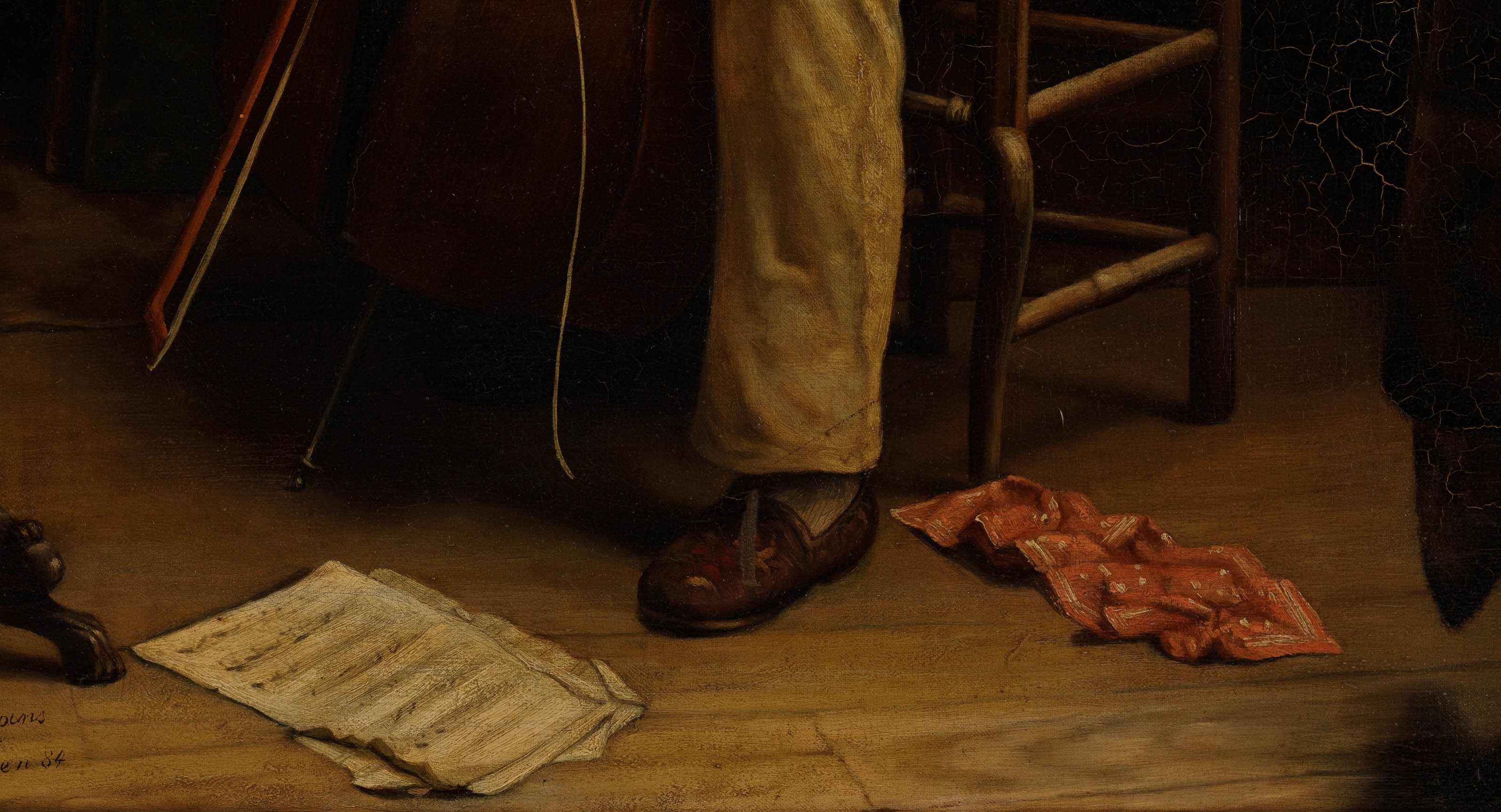 Henri Timmermans | Double bass player (1884) | MutualArt