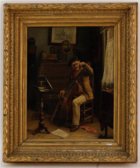 Henri Timmermans | Double bass player (1884) | MutualArt