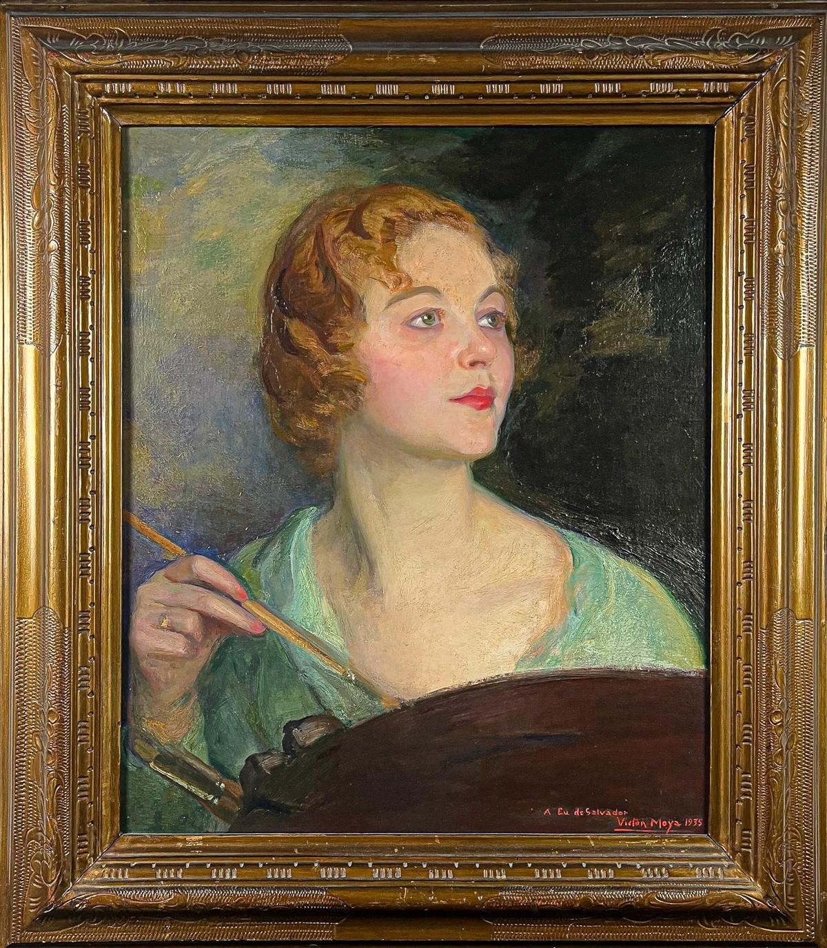 Victor Moya Calvo | La pintora | MutualArt