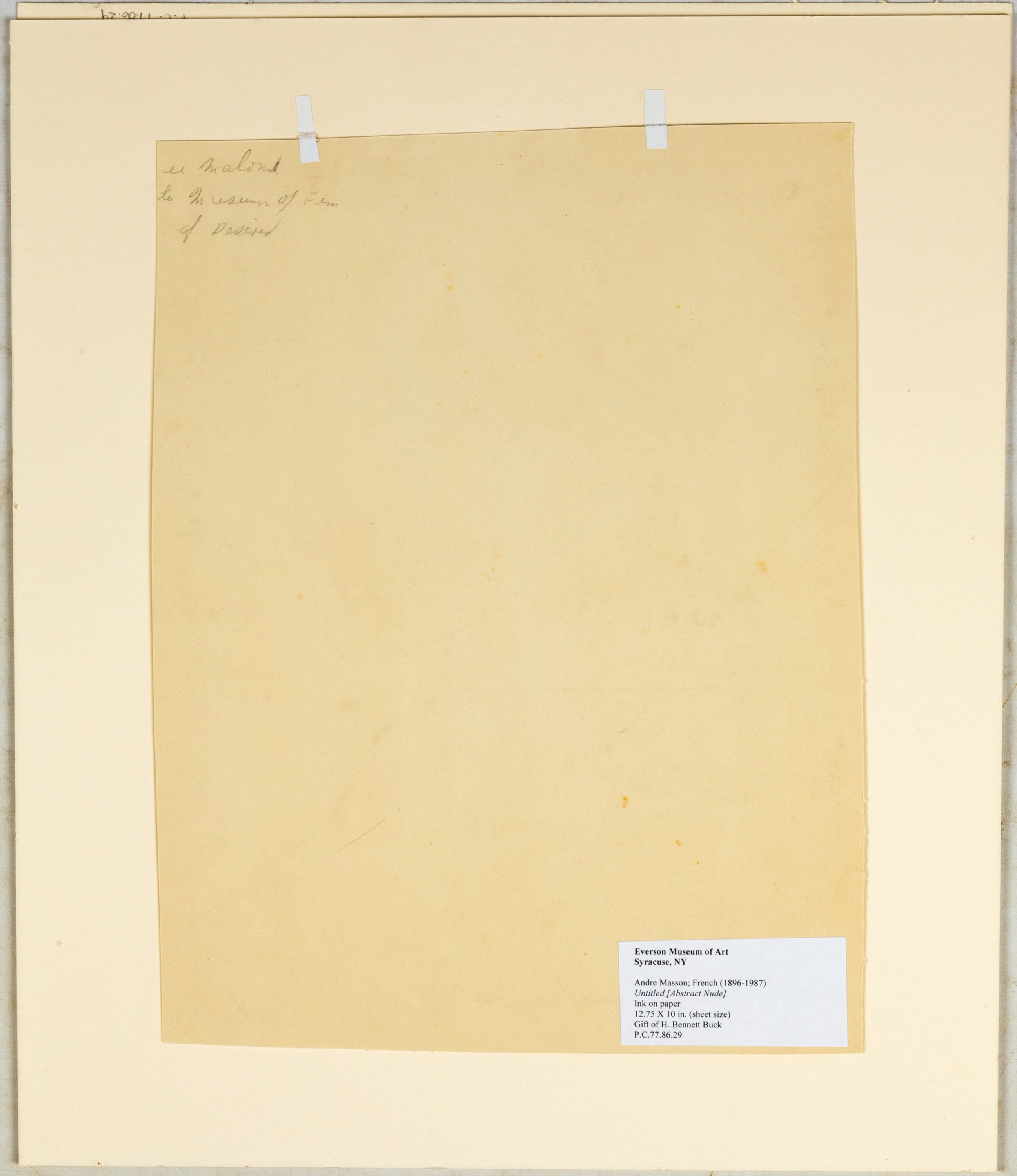André Masson | Drawings | MutualArt