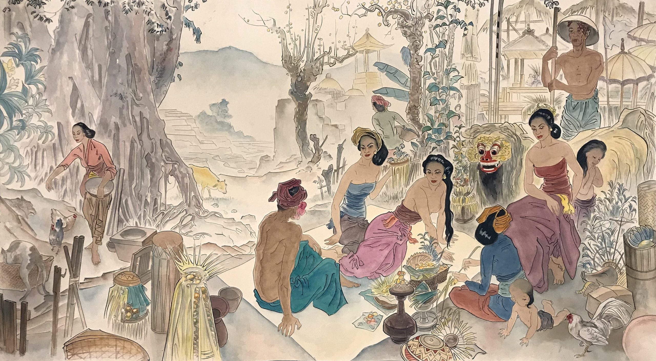 Lee Man Fong | Bali Life | MutualArt