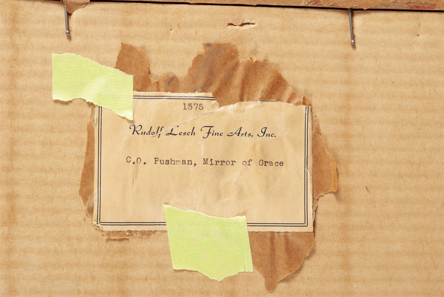 Hovsep Pushman | Still life with Indian bronze and ceramic vase against ...