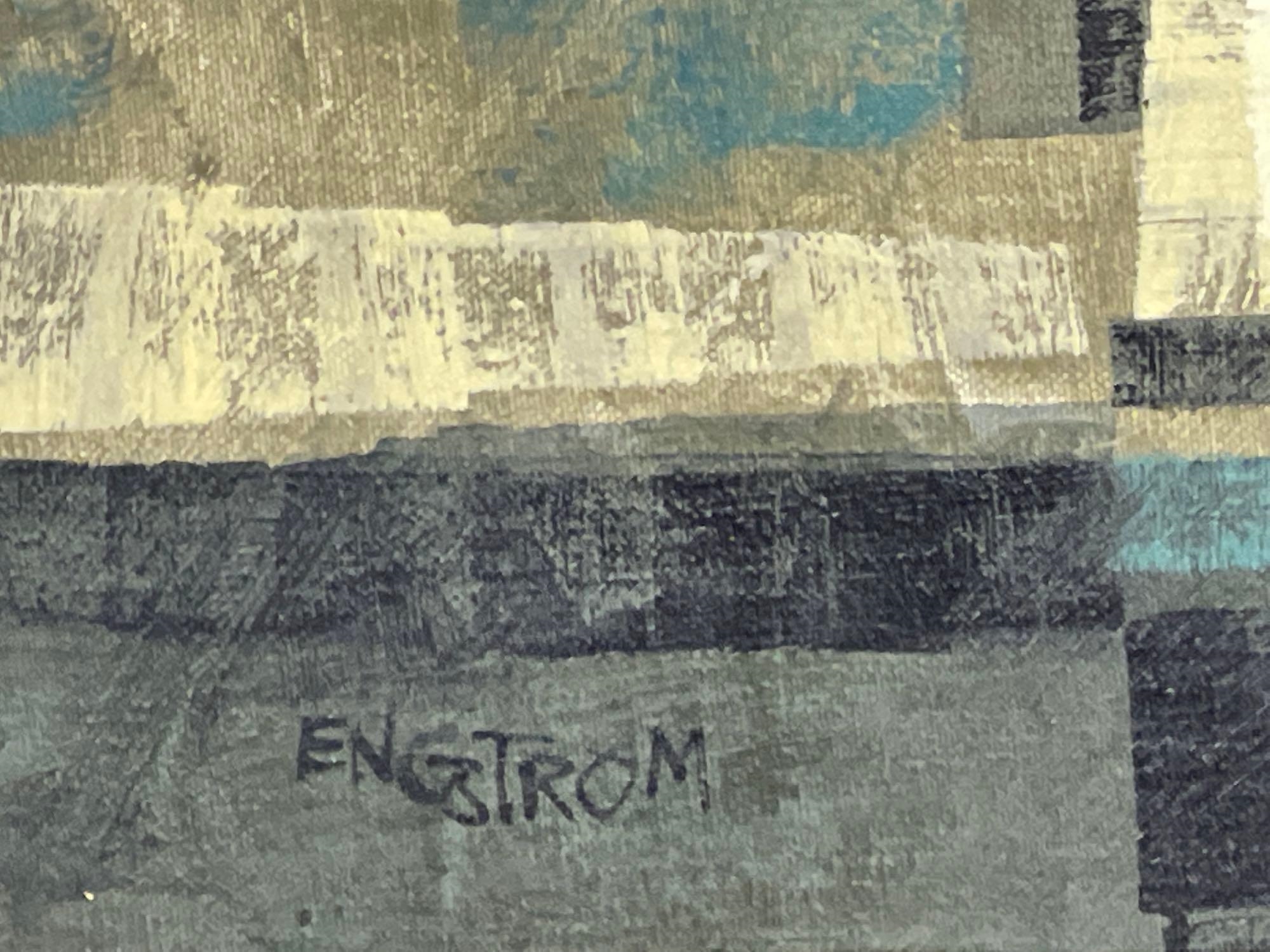 Martin Engstrom | An abstract cityscape | MutualArt