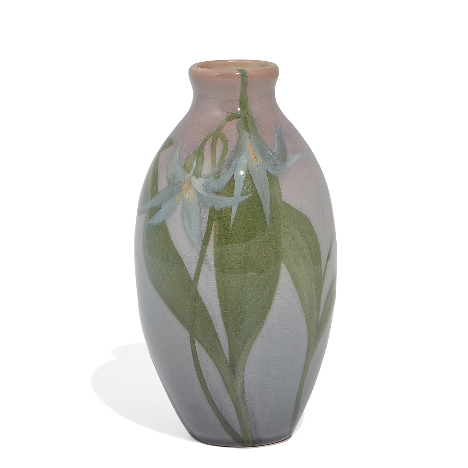 Rose Fechheimer | Rookwood Pottery earthenware Iris glaze vase (1900 ...