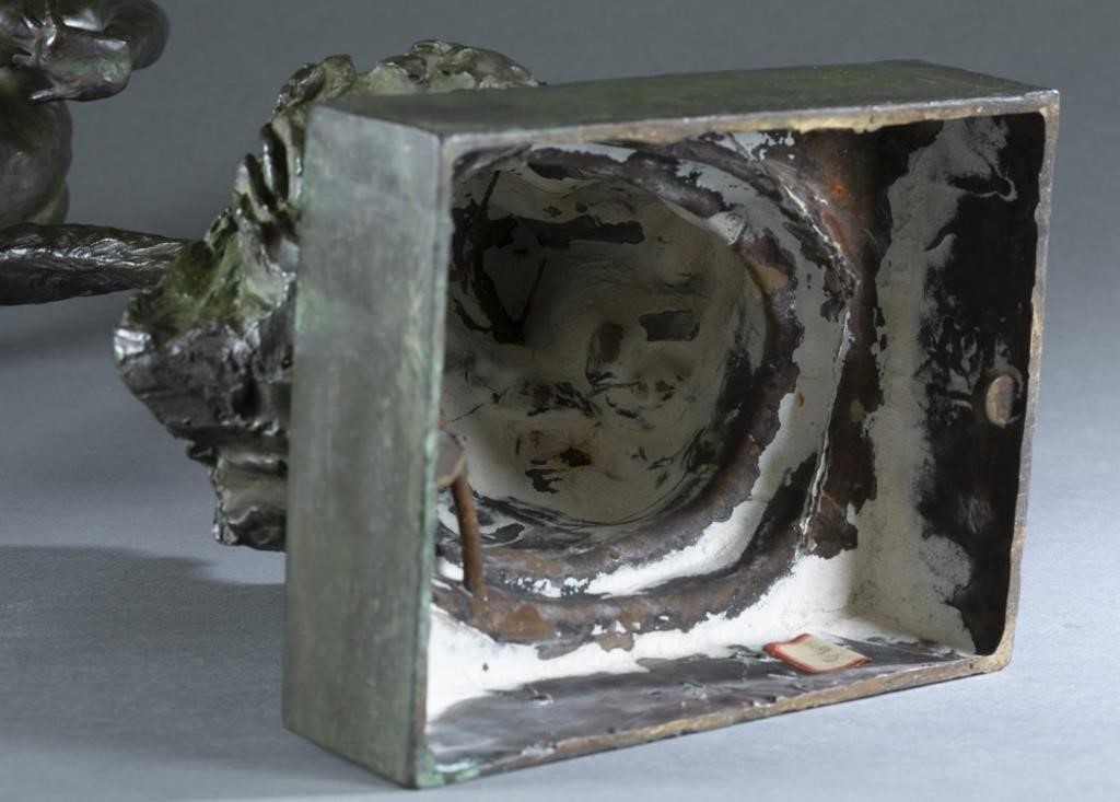 Myra Reynolds Richards | satyr figure blowing a trumpet while dancing ...