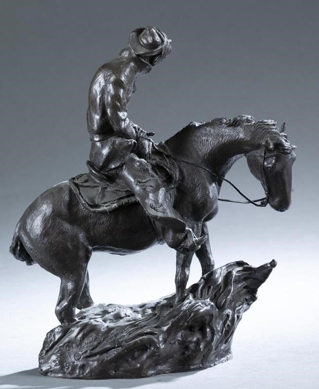 Rusty Phelps | Cowboy on Horseback (2015) | MutualArt