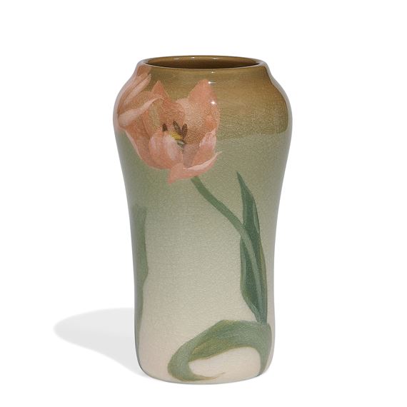 Mary Nourse | Rookwood Pottery earthenware Iris glaze vase (1904 ...