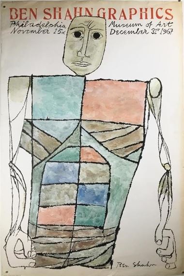 Ben Shahn | Poster (1965) | MutualArt