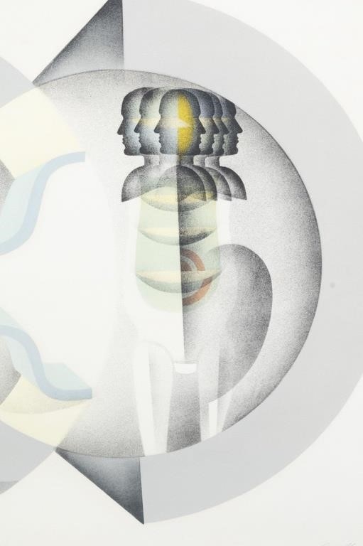 Arnold Belkin | Minimal Presence (1971) | MutualArt