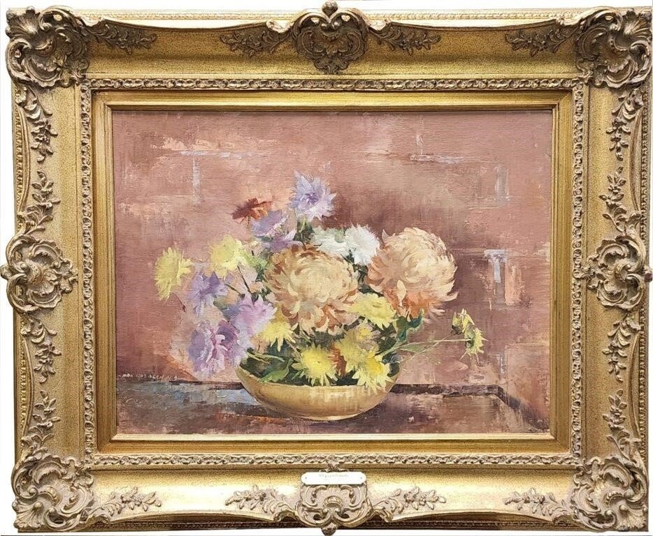 Nan Greacen | Chrysanthemums | MutualArt
