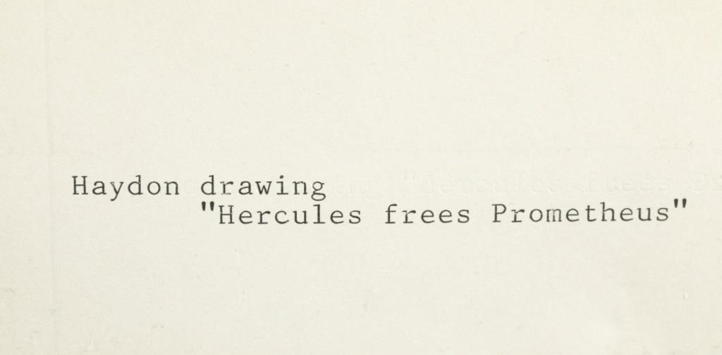 Benjamin Robert Haydon | Hercules Frees Prometheus | MutualArt