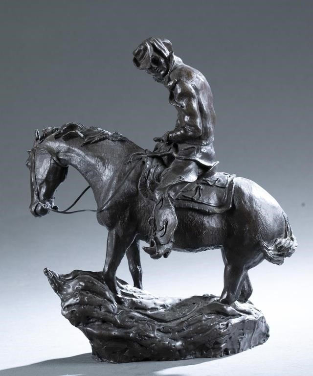 Rusty Phelps | Cowboy on Horseback (2015) | MutualArt