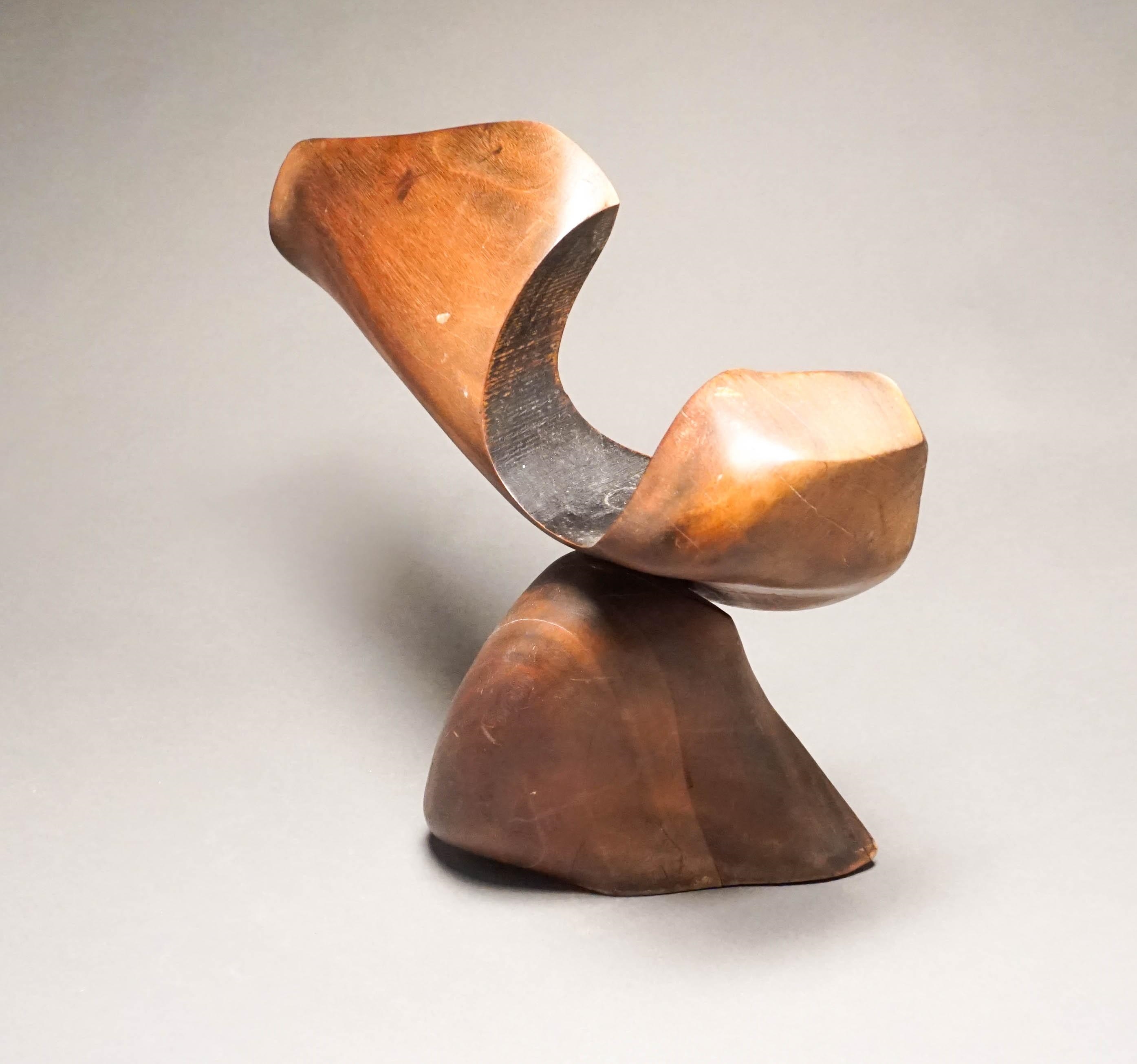 William Saltzman | Mid-Century Modern Wood Sculpture | MutualArt