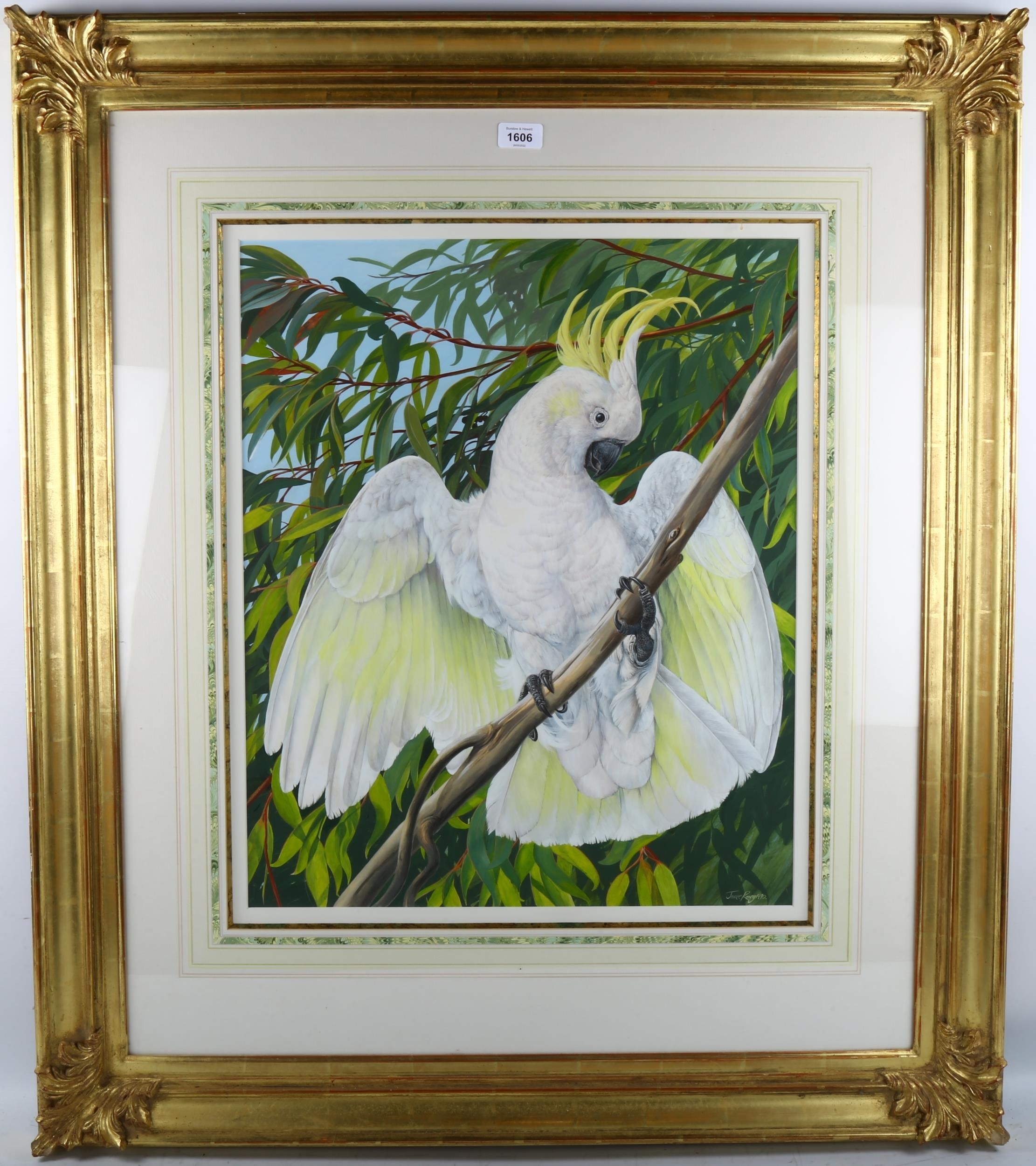 James Renny | sulphur crested cockatoo (1990) | MutualArt