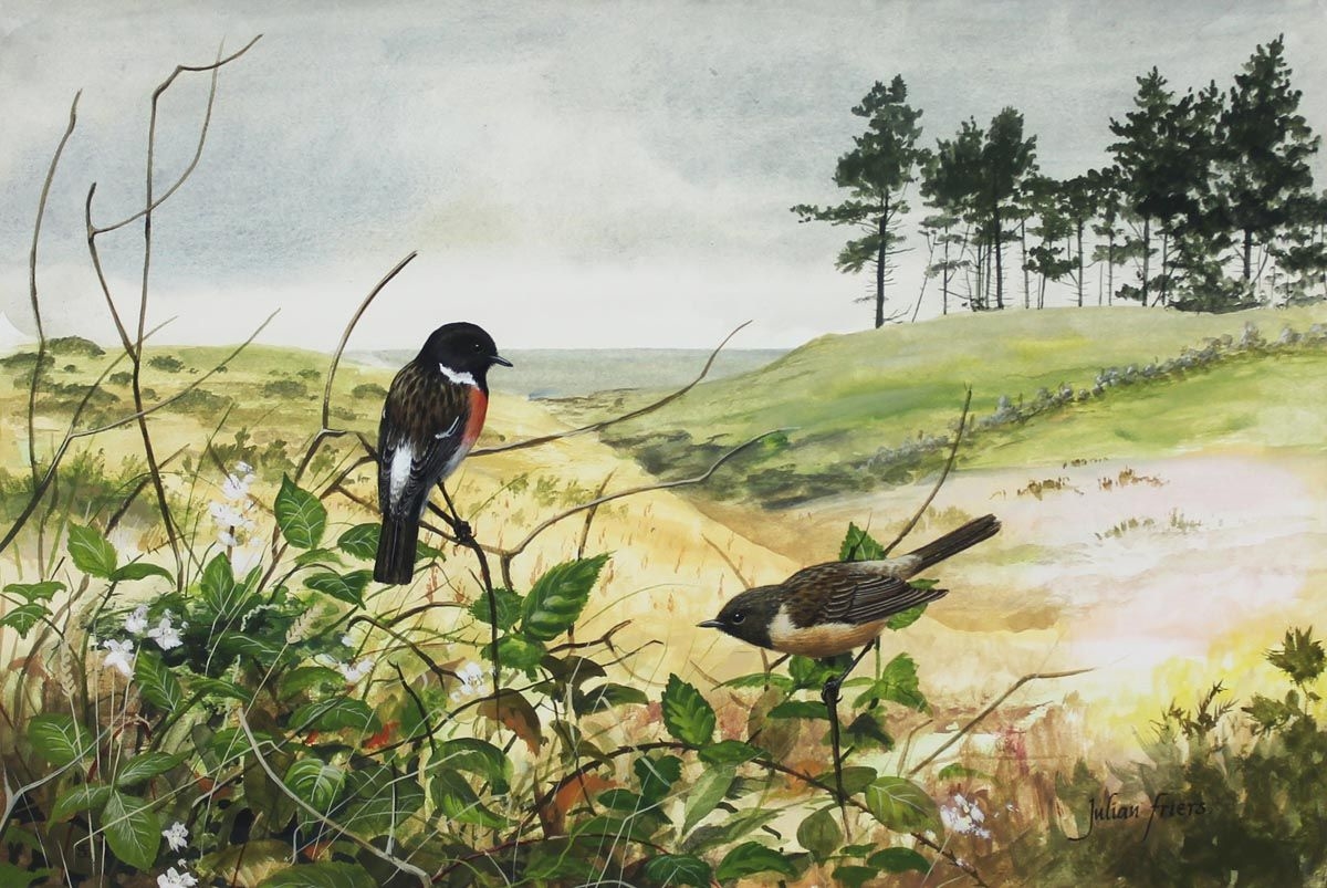 Julian Friers | Scarlet Robin | MutualArt
