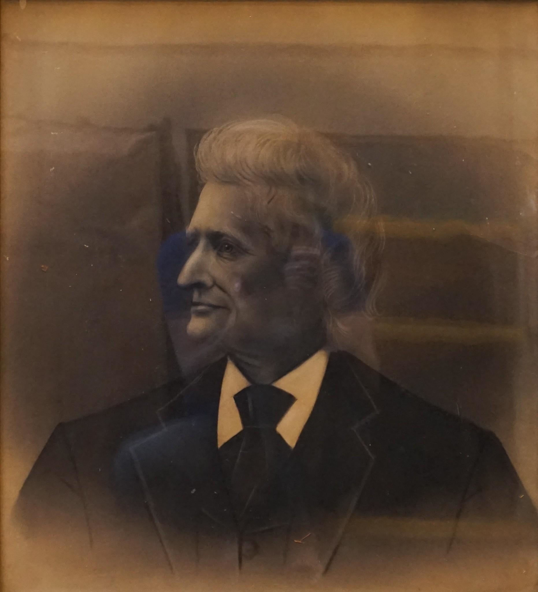 American School, 20th Century | Portrait of Samuel Fraser | MutualArt