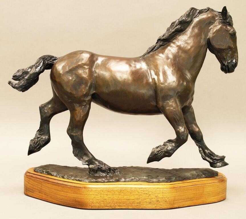 Adeline Halvorson | THUNDERING HOOVES (1993) | MutualArt