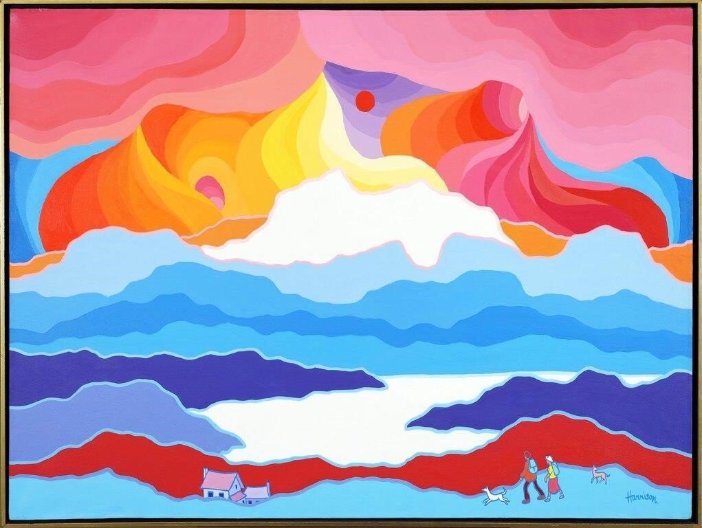 Ted Harrison | THE LAND OF PURE DELIGHT | MutualArt