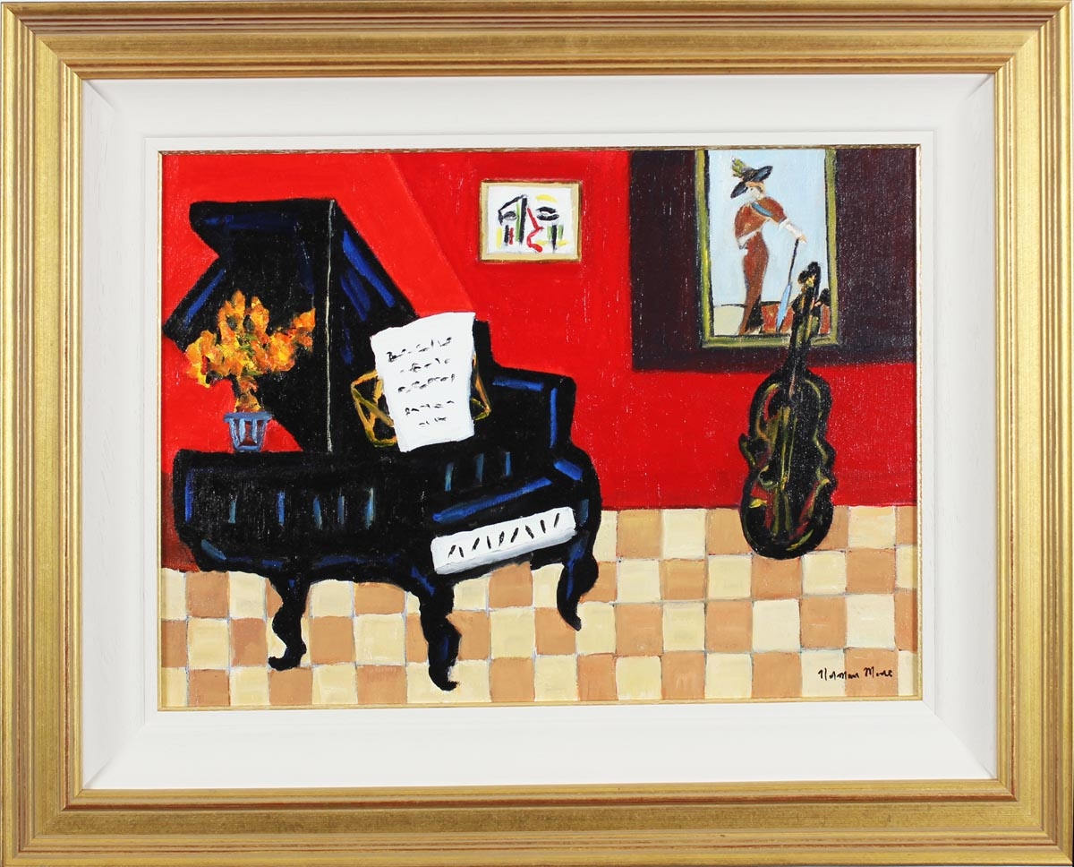 Norman Moore | Evening Jazz | MutualArt