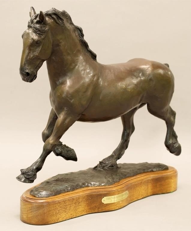 Adeline Halvorson | THUNDERING HOOVES (1993) | MutualArt