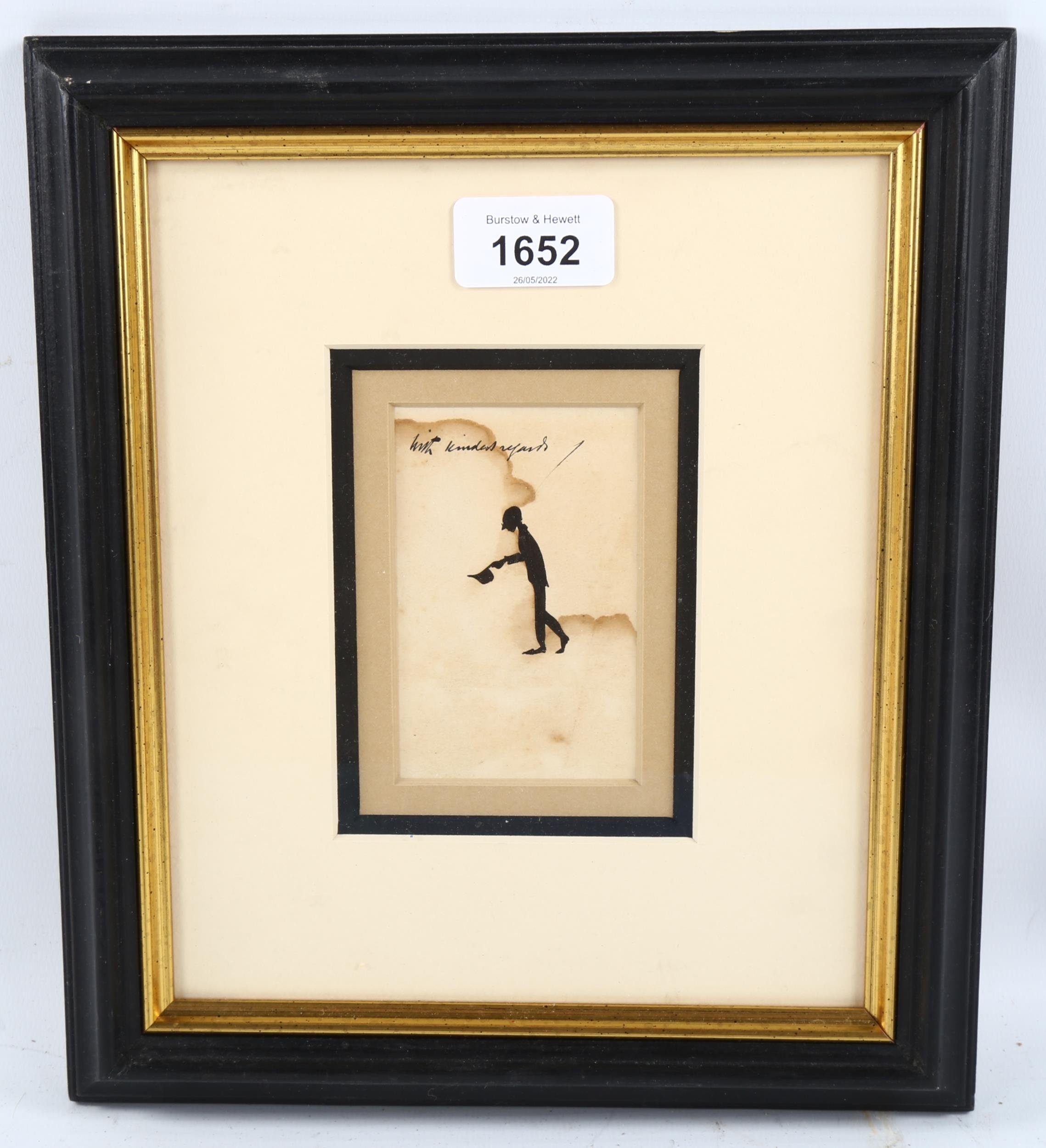 Arthur Rackham | silhouette signature from correspondence to a friend ...