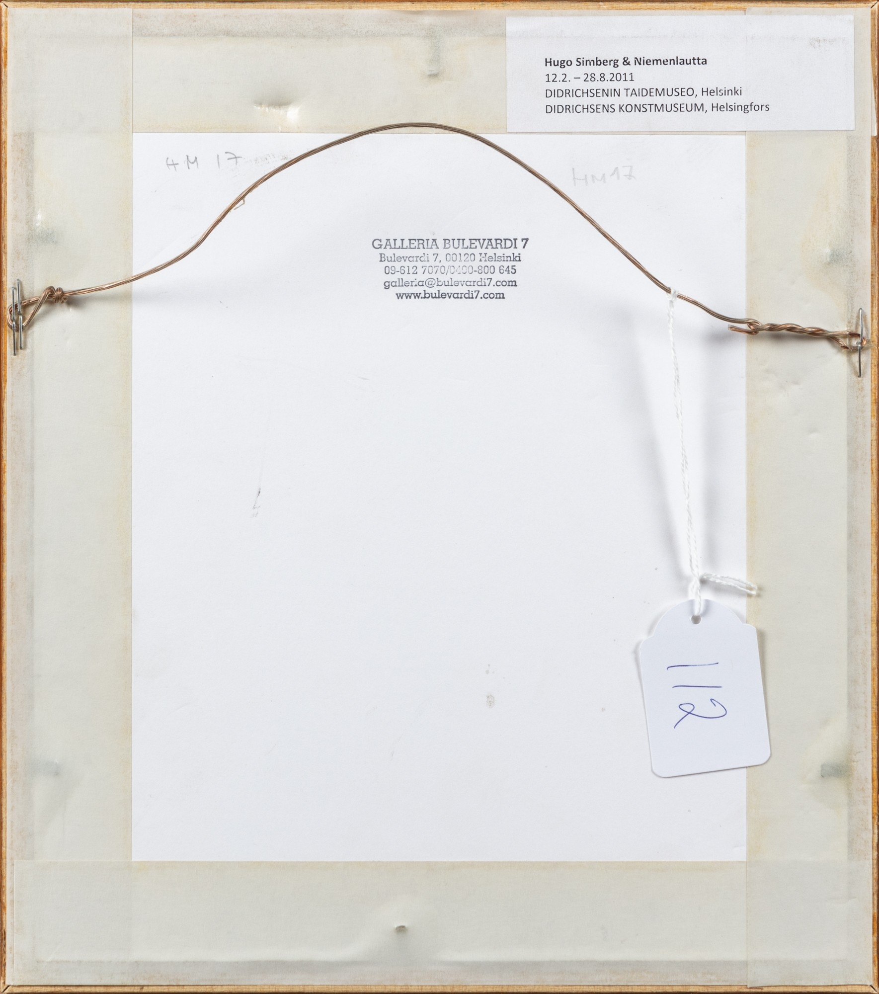 Hugo Simberg | Self portrait III | MutualArt