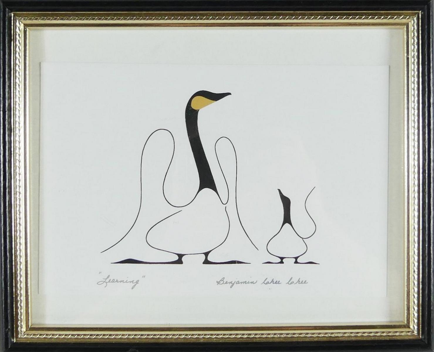 Benjamin Chee Chee | Good Morning; Learning | MutualArt