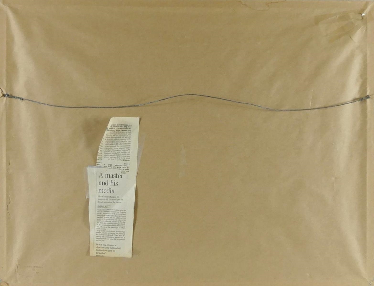 Alex Colville | On the Bridge (1944) | MutualArt