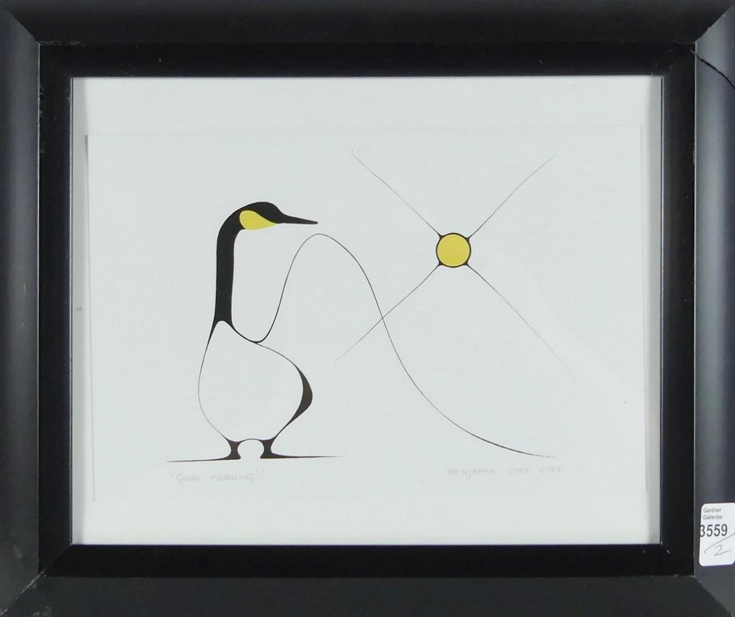 Benjamin Chee Chee | Good Morning; Learning | MutualArt