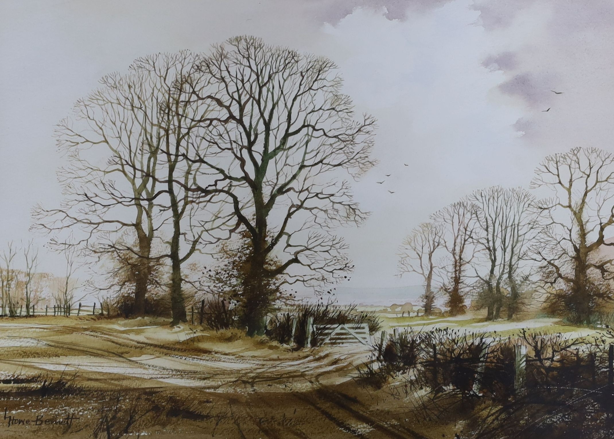 Lewis Howe-Bennett | Landscapes in winter | MutualArt