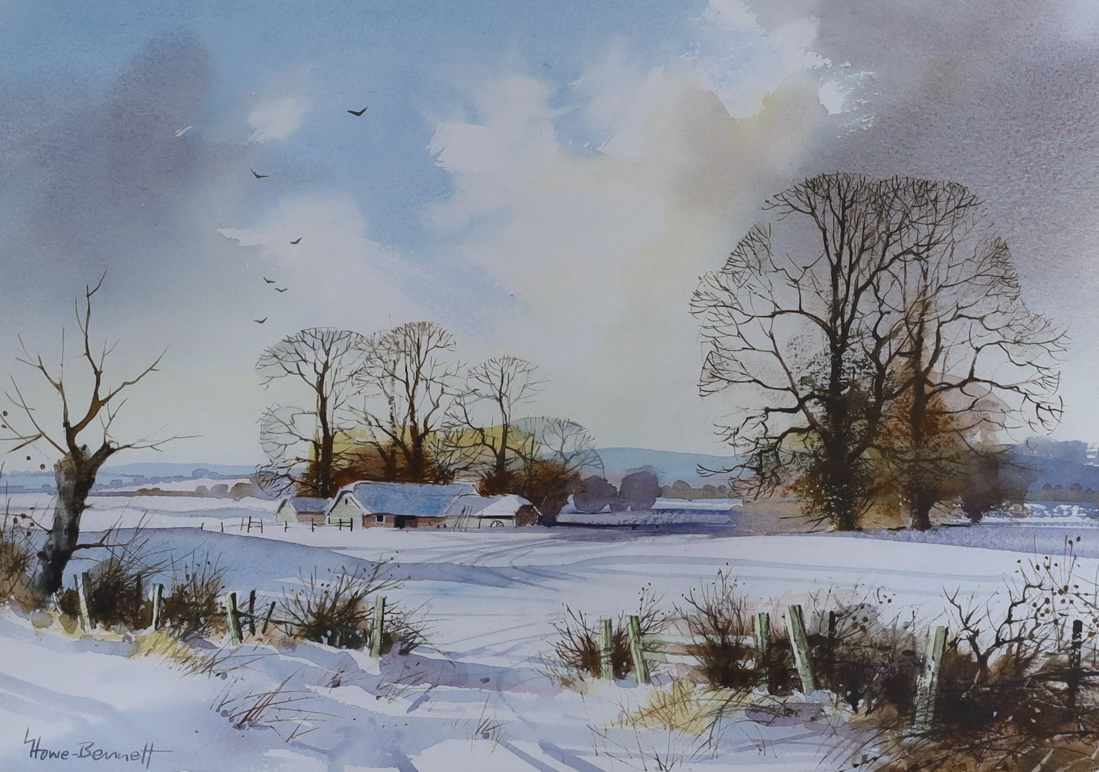 Lewis Howe-Bennett | Landscapes in winter | MutualArt