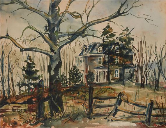 Alfred Pierre Richard | House portrait | MutualArt