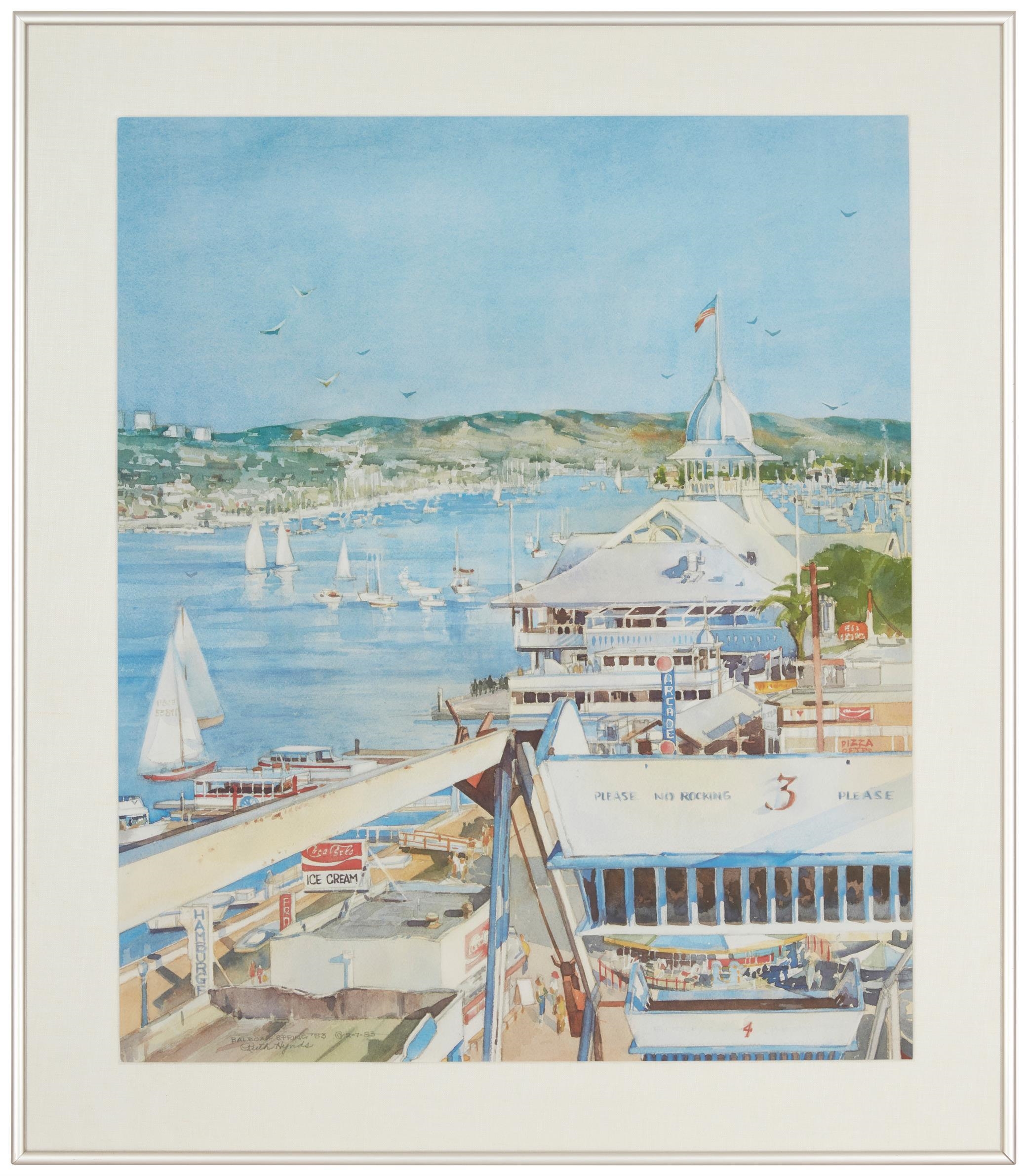 Ruth Hynds | Balboa, Spring '83 (1983) | MutualArt