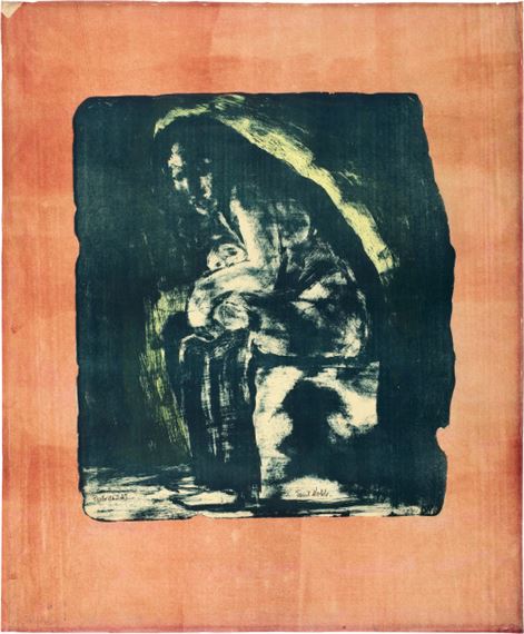 Emil Nolde | Mutter und Kind (1913 - 1925) | MutualArt
