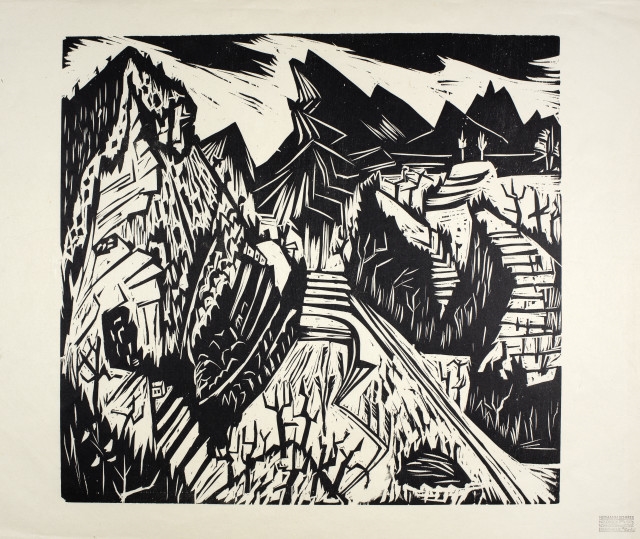 Hermann Scherer | Grosse Tessinerlandschaft (1925 - 1926) | MutualArt