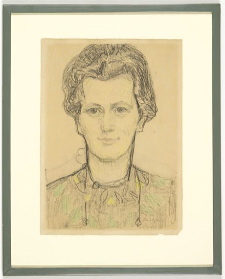 Cuno Amiet | Bildnis Anna Amiet (1906) | MutualArt