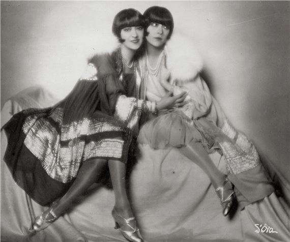 Arthur Benda | The Dolly Sisters (Circa 1928) | MutualArt