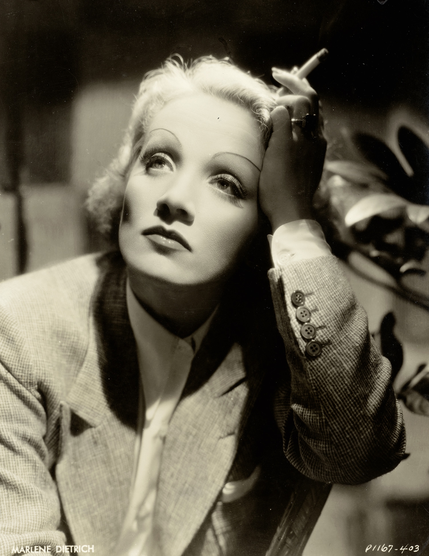 Eugene Robert Richee | Portrait of Marlene Dietrich (1935) | MutualArt