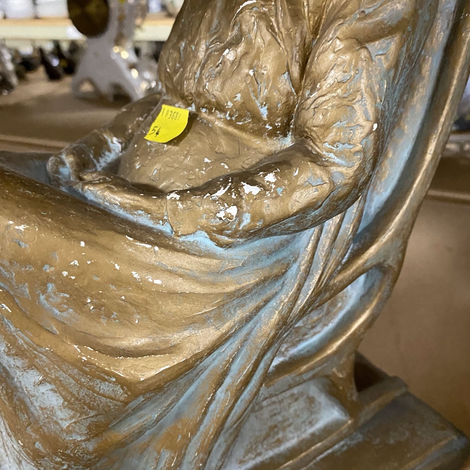 Bashka Paeff | Bronze Clad Plaster of a Seated Woman (1936) | MutualArt