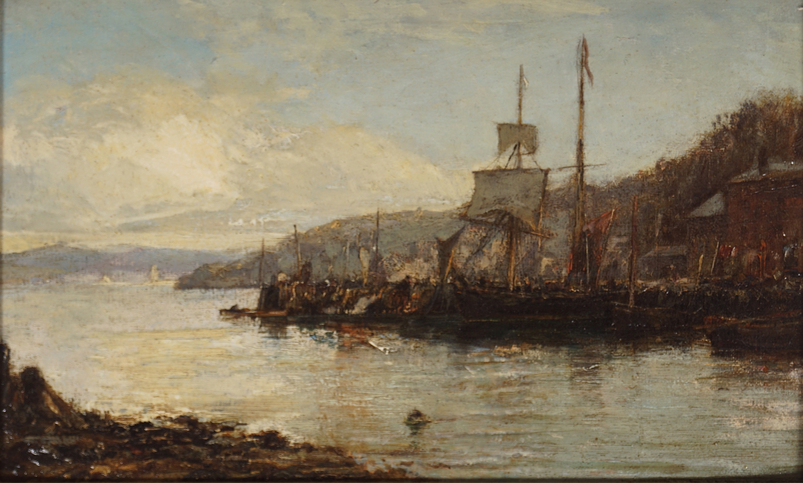 Edwin Hayes | Padstown Harbour | MutualArt