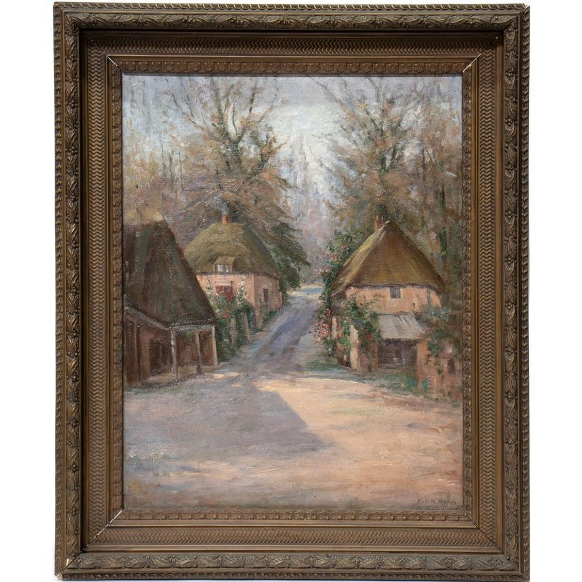 Kate Heath Maher | Road through the Hamlet | MutualArt