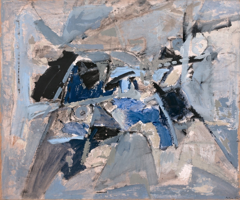 Albert Bitran | Progression de bleu | MutualArt