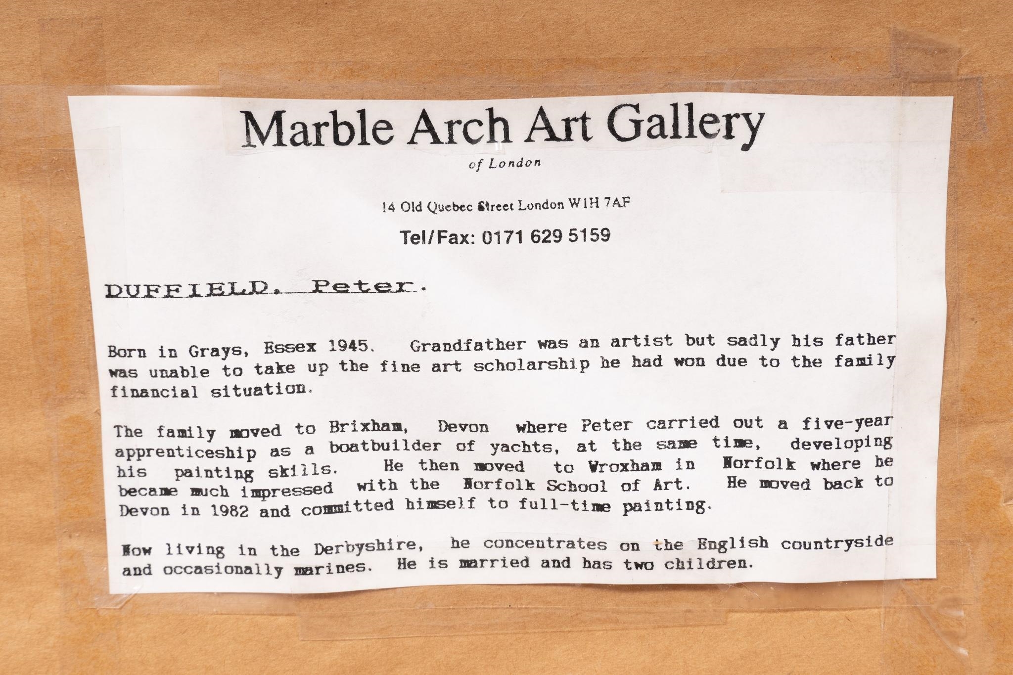 Peter Duffield | English Countryside | MutualArt